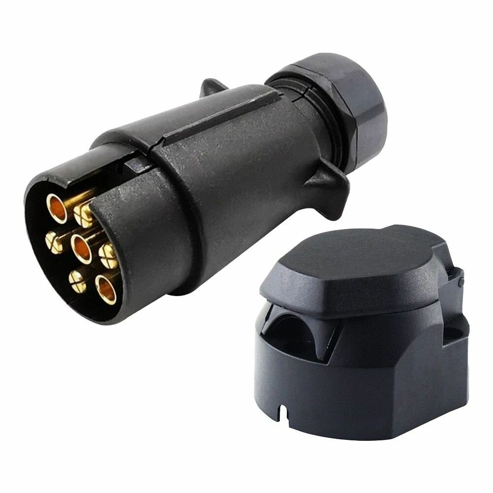 OZ-GLTR Европейский 7-контактный разъем для автофургона, комплект разъемов для прицепа