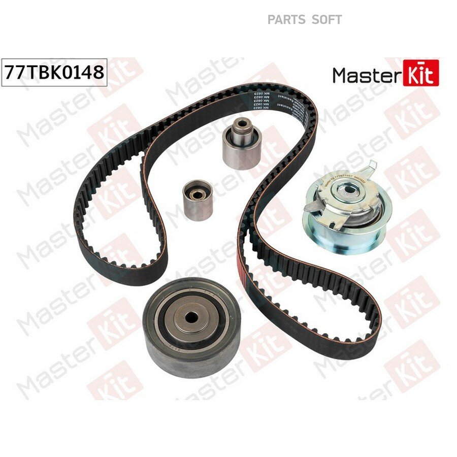 MASTERKIT 77TBK0148 Комплект ремня ГРМ VAG 1.2D/1.6D/2.0D 03-