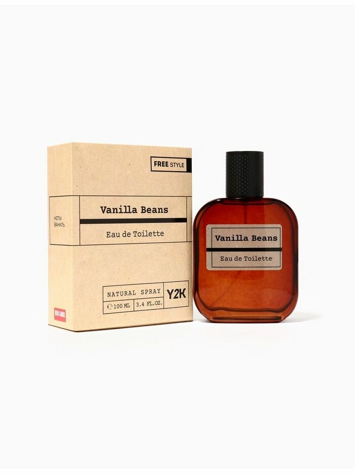 Туалетная вода Delta Parfum Free Style Vanilla Beans, женская, объем 100 мл