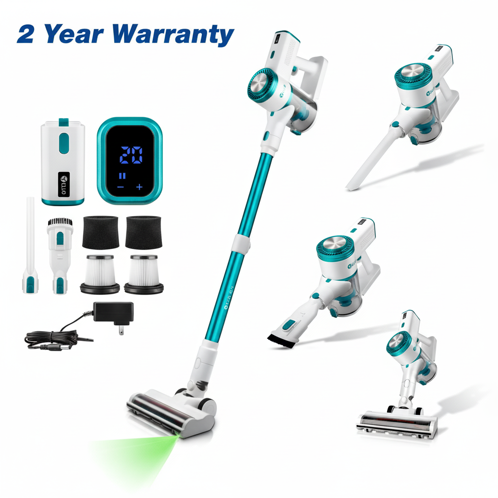 Вертикальный/ручной пылесос, беспроводной, сухая уборка, циклонный контейнер