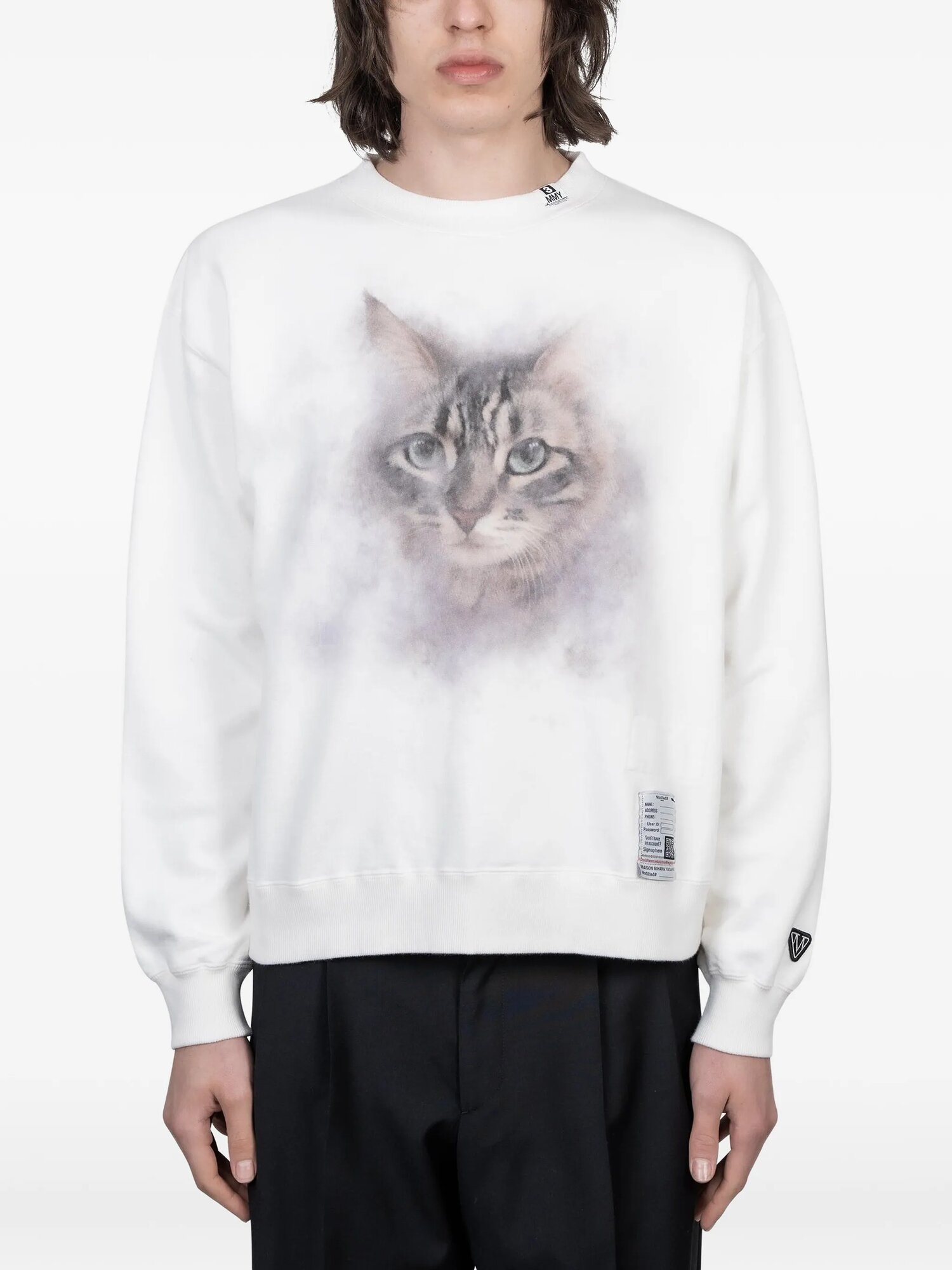 Толстовка Cat-print sweatshirt