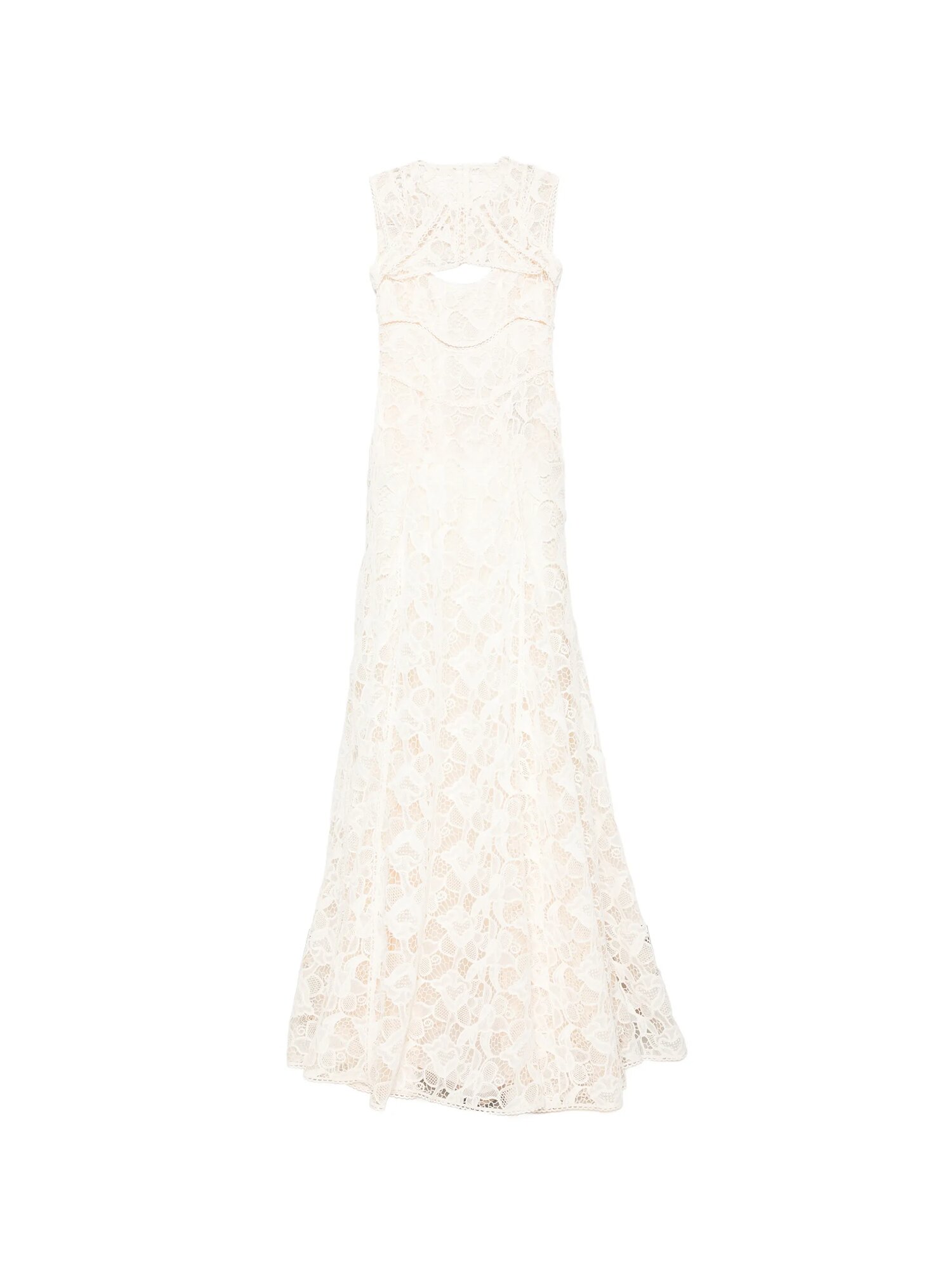 Платье Lace sleeveless maxi dress
