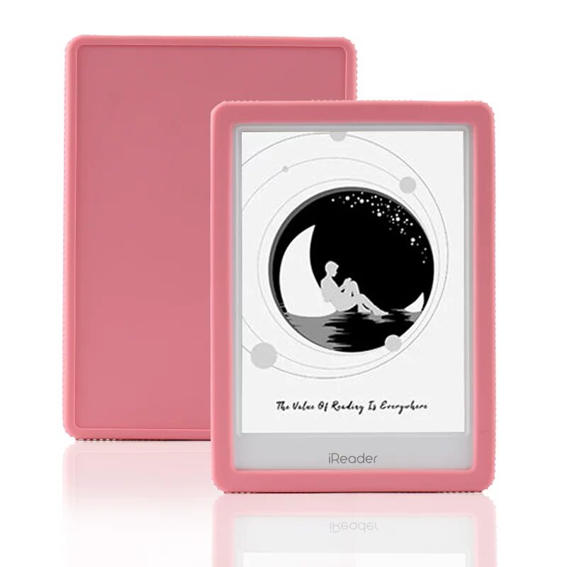 IReader neo2 neo2 pro Light 2 3 6-дюймовый силиконовый защитный чехол полная защита ударопрочный розовый