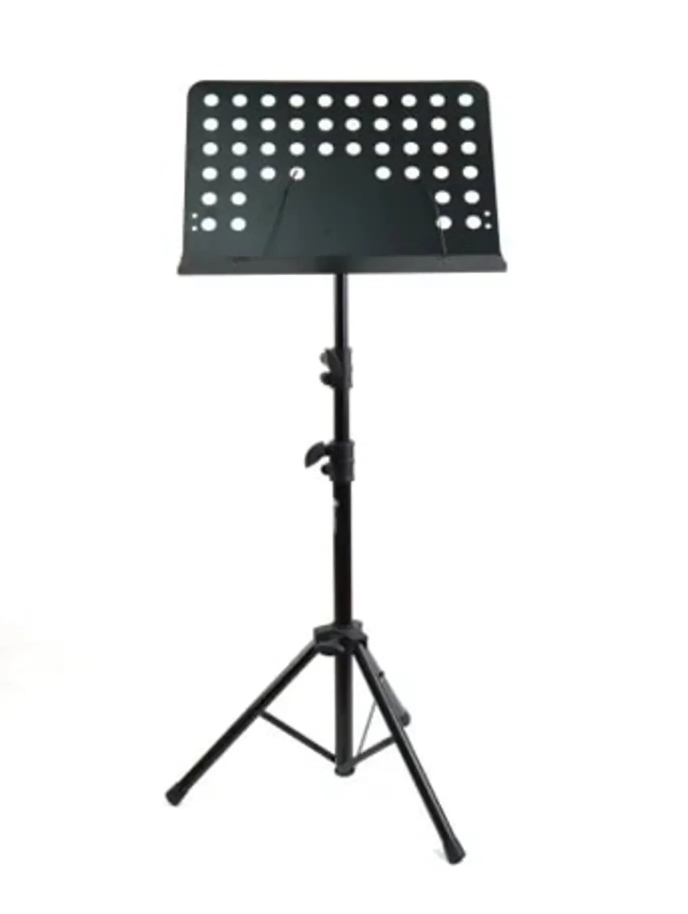 Нотовый пюпитр AuraSonics MSS22 тренога, сталь, 48x35 см, высота 0.8–1.8 м, без держателей листов