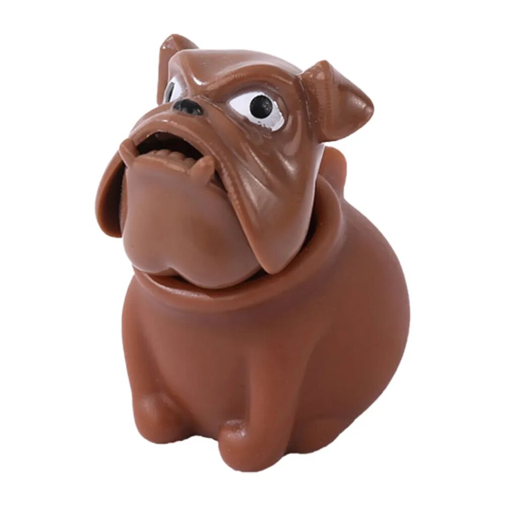 Забавная Игрушка Для Выжимания Бульдога