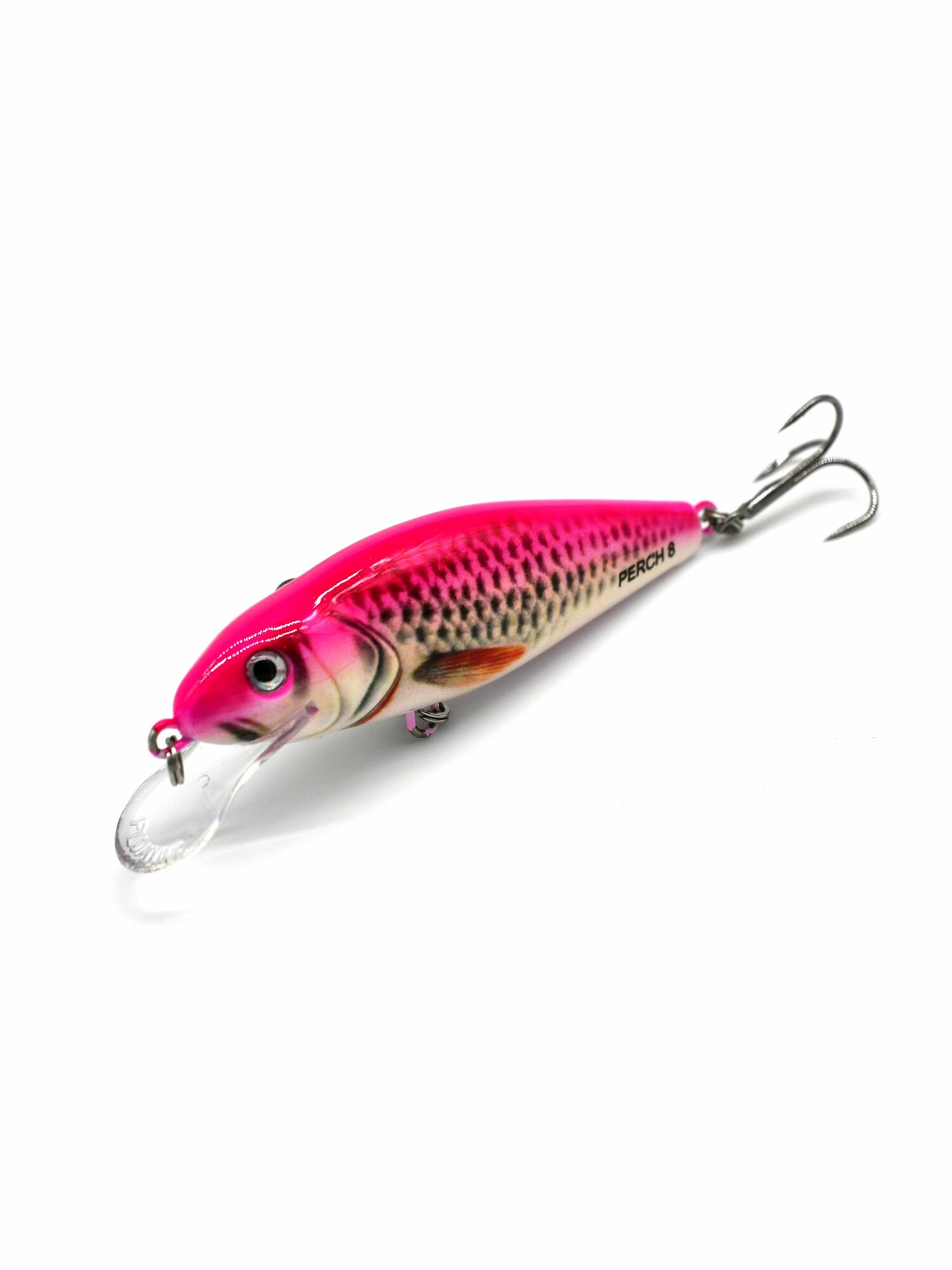 Воблер для троллинга Salmo Perch 80(F), на щуку; окуня; судака