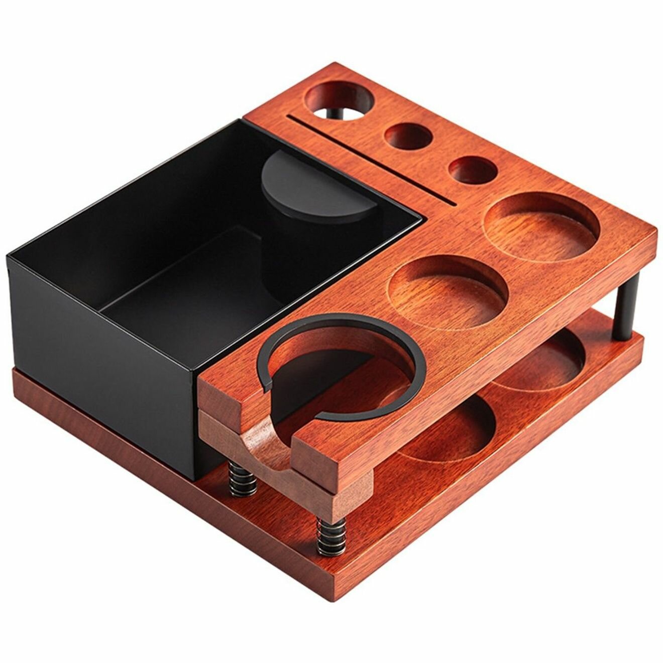 Espresso Knock Box для аксессуаров 51 54 58 мм, съемный органайзер, станция для темперирования эспрессо