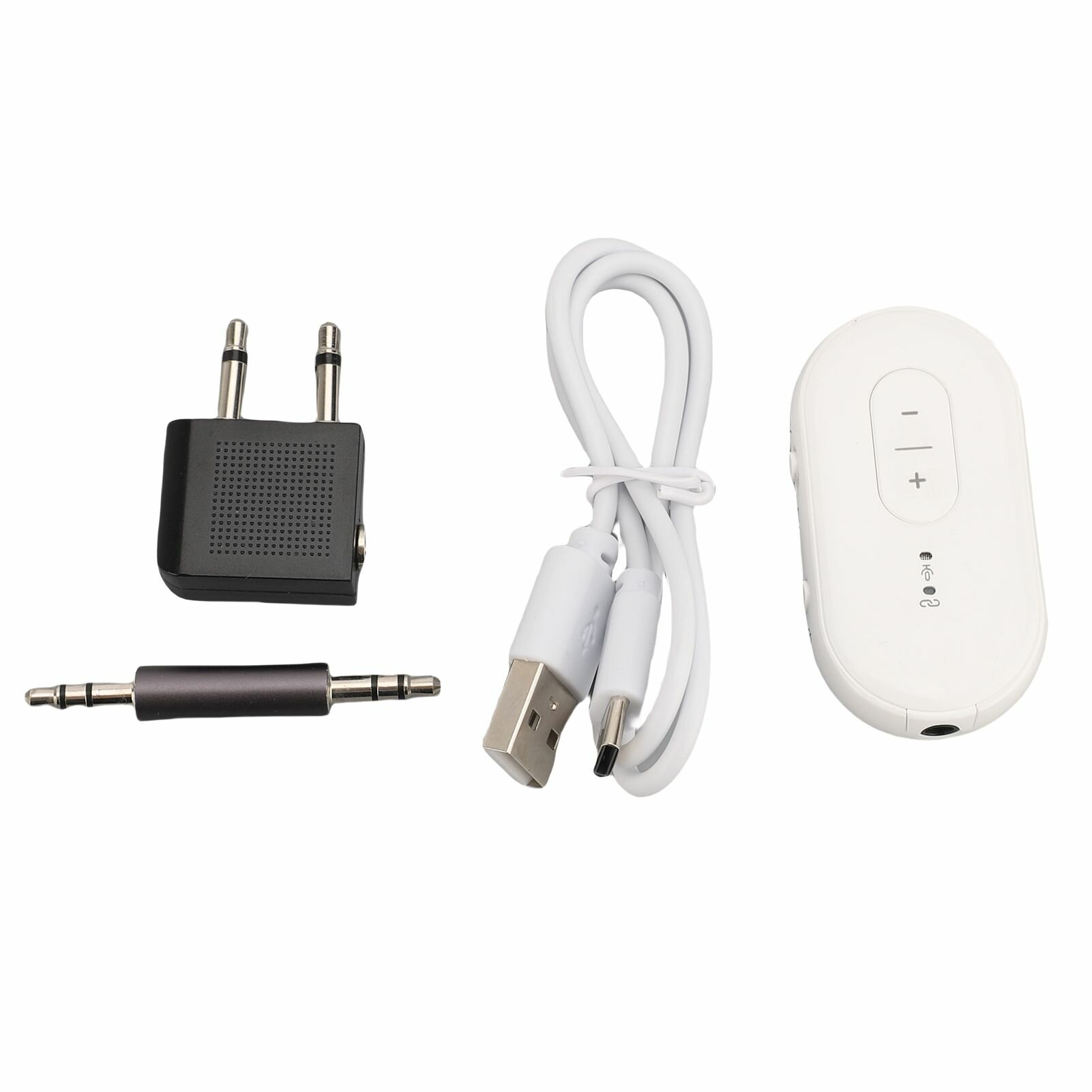 Bluetooth 5.4 адаптер приемник/передатчик для авто, белый