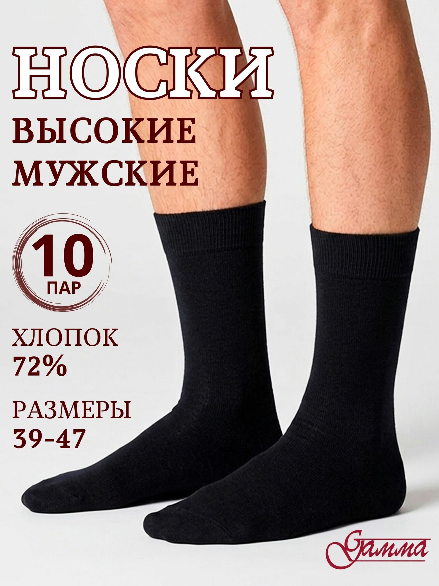 Носки Носки мужские Гамма Business С343, комплект
