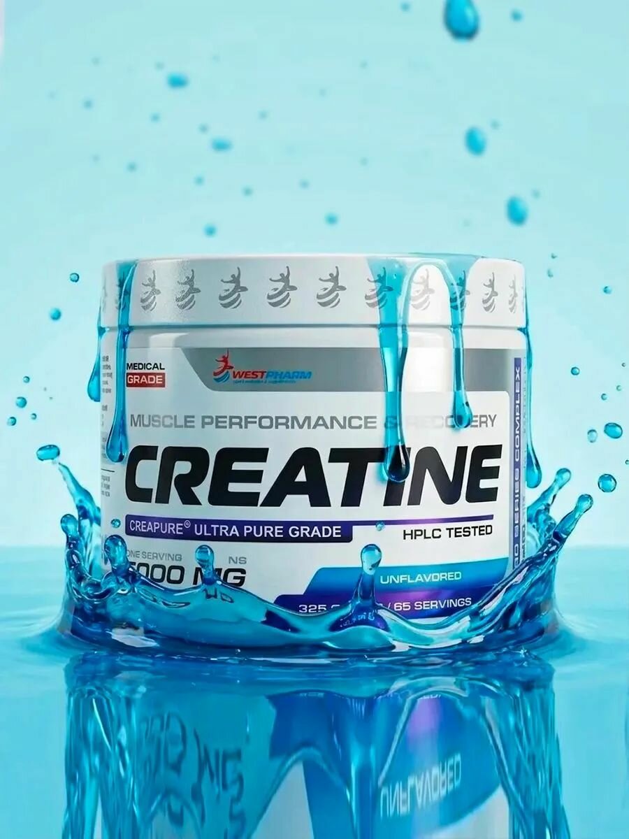 Creatine Креатин порошок 325 гр, 65 порций