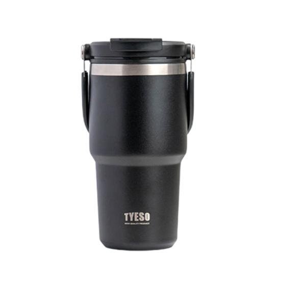 Спортивный термос TYESO C5002-600 600ML Black, Black, C5002-600