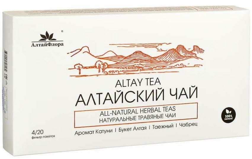 Набор подарочный АлтайФлора алтайский чай 7162