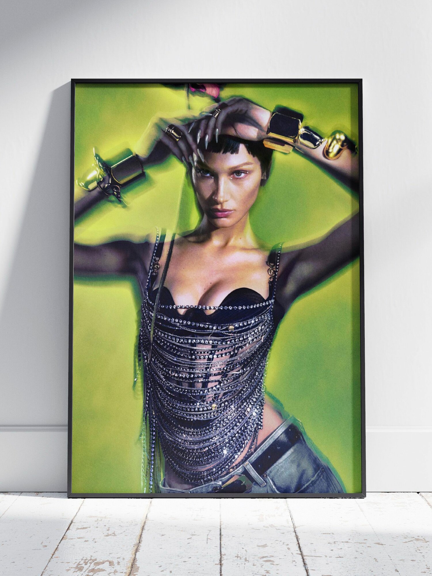 Плакат на стену для интерьера Арт Фэшн (Art Fashion 23) - Постер по моде и эстетике формата A4 (21x30 см)