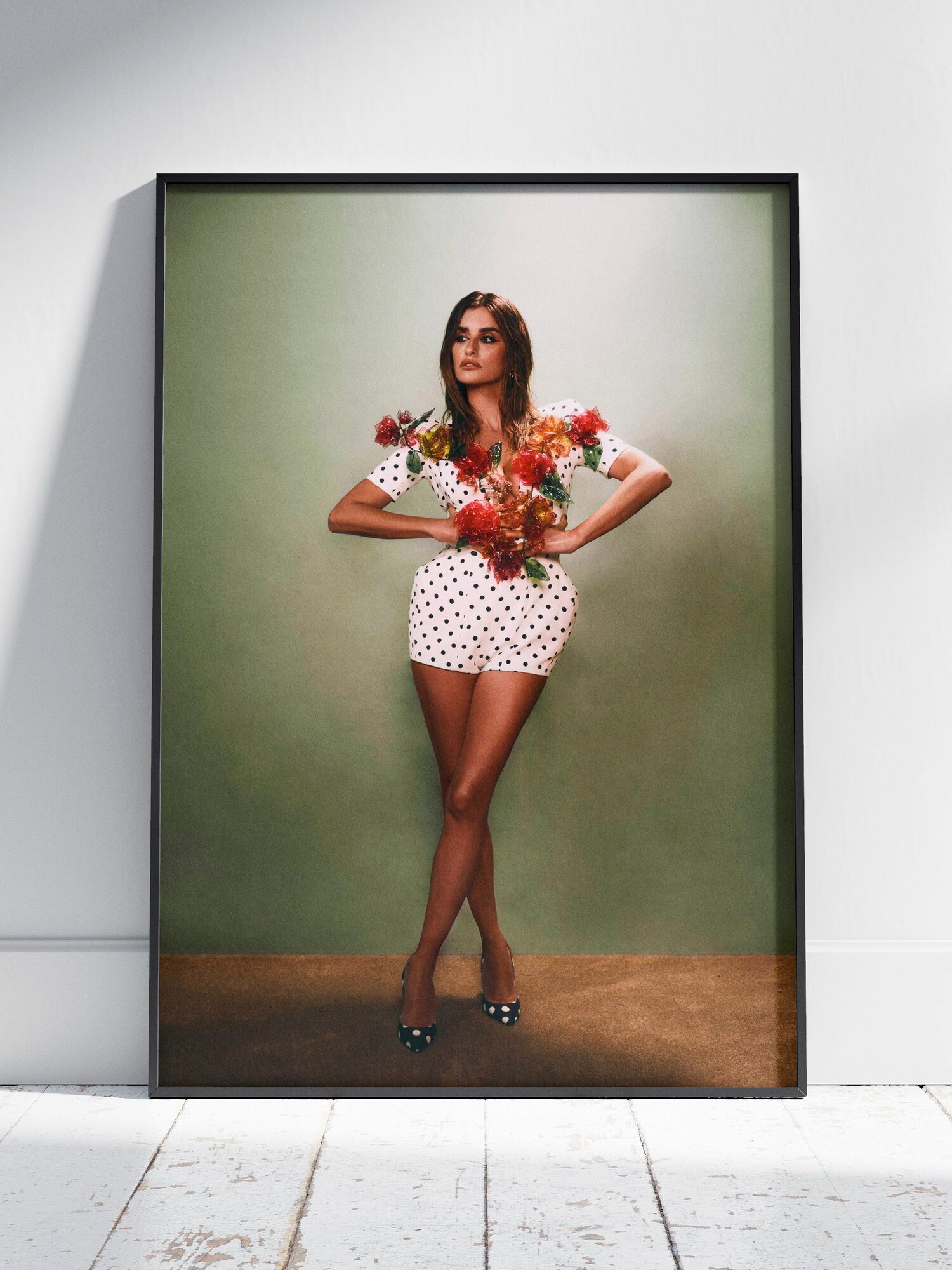 Плакат на стену для интерьера Пенелопа Крус (Penelope Cruz 35) - Постер по актеру фильма, кино, сериала формата A4 (21x30 см)