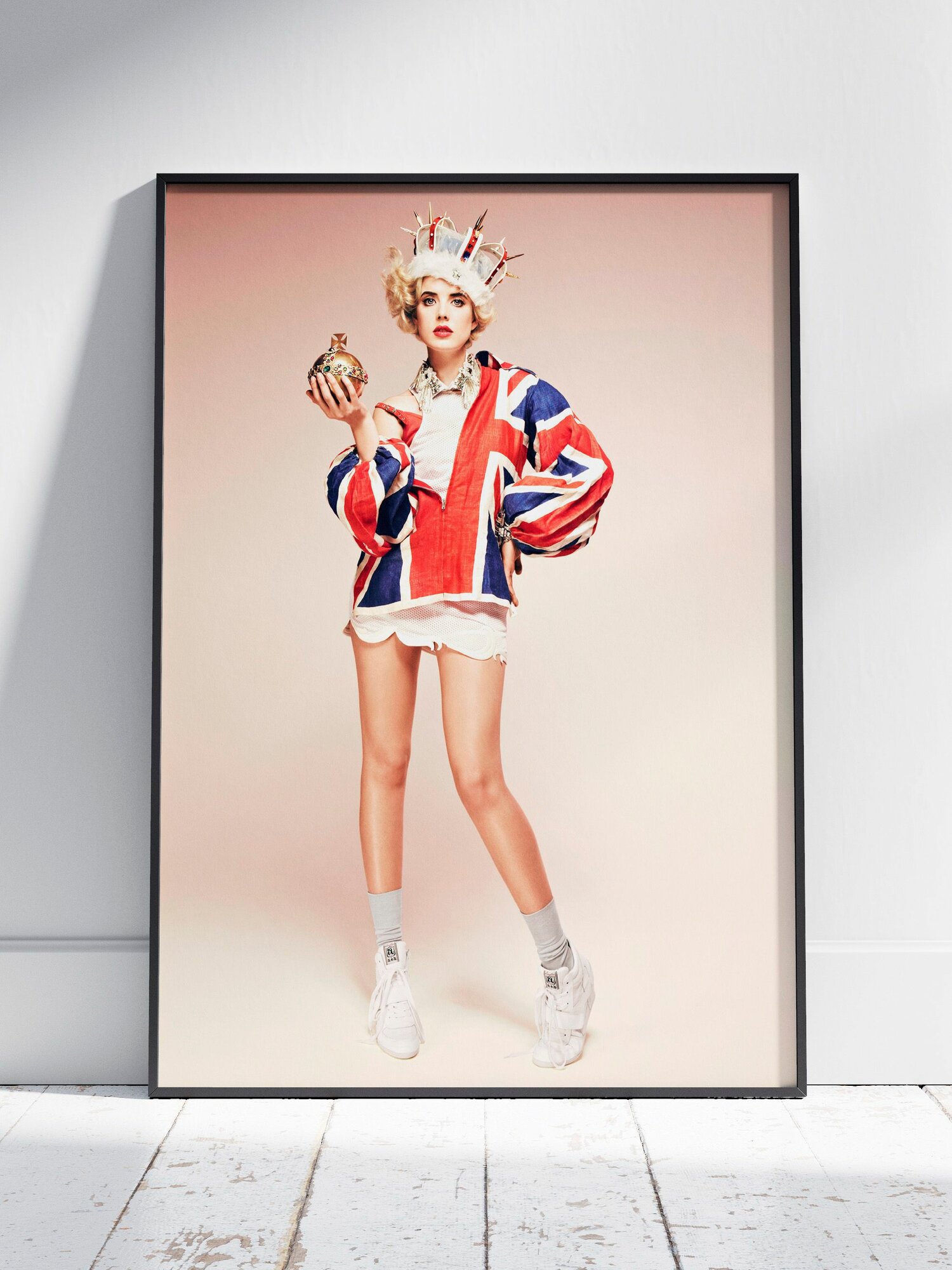 Плакат на стену для интерьера Агнесс Дейн (Agyness Deyn 3) - Постер по модели, бренду и моде формата A4 (21x30 см)