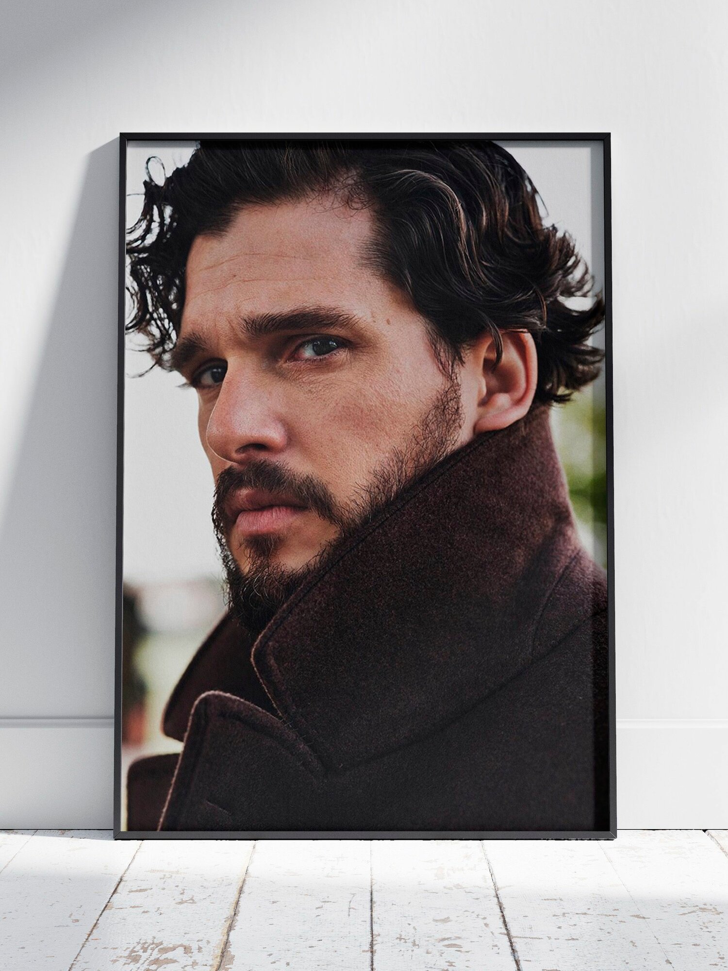 Плакат на стену для интерьера Кит Харингтон (Kit Harington 22) - Постер по актеру фильма, кино, сериала формата A4 (21x30 см)