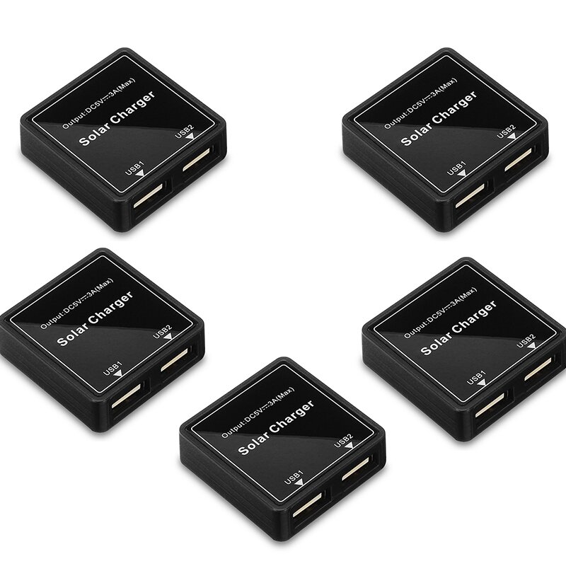 Шт. распределительная коробка для солнечной панели, двойной регулятор USB, набор для зарядки мобильного телефона, 3A, регулятор Mp4, вентилятор, аккумулятор