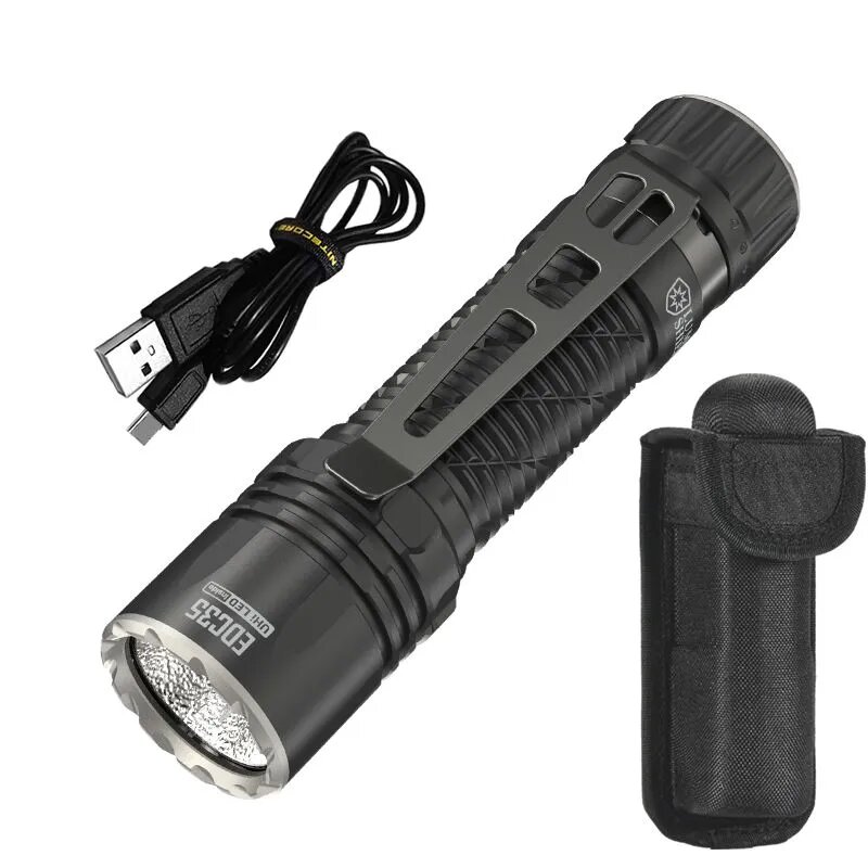 NITECORE EDC35 Фонарь-прожектор, 5000 лм, 550 м, IP54, черный, UHi 40 MAX LED, 21700 мАч