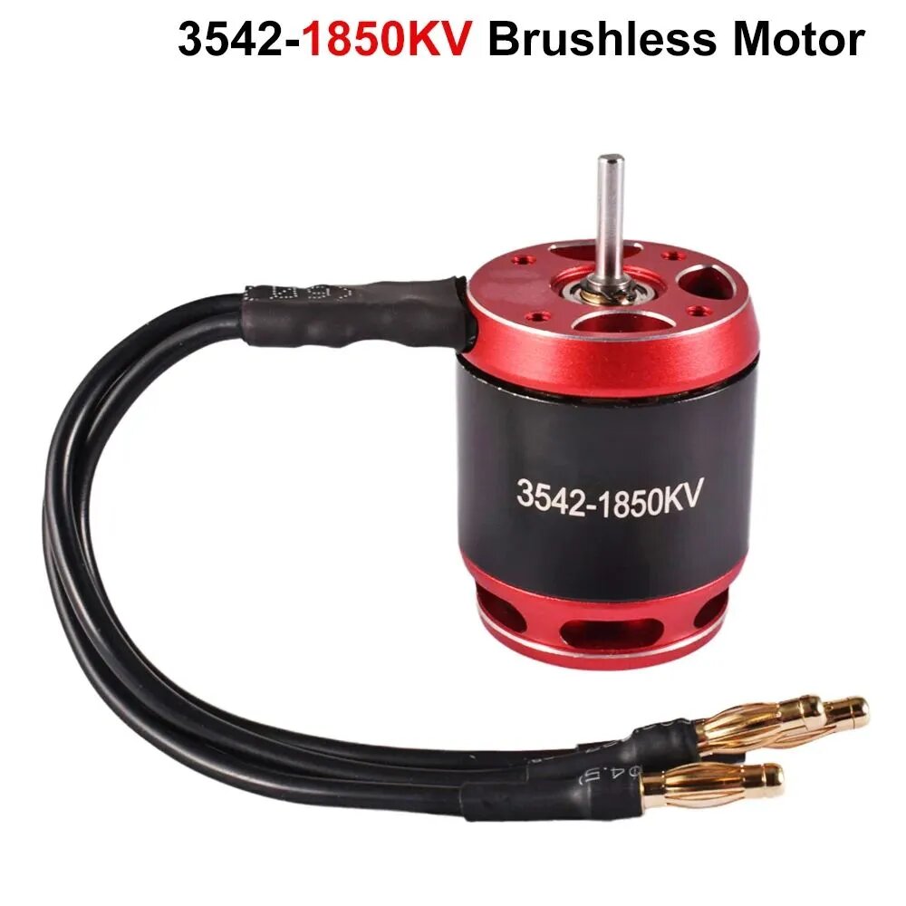 Бесщеточный мотор 9IMOD 3542 1850KV 2250KV для RC краулеров Совместимость с AXIAL SCX10, Traxxas TRX4, RC4WD D90 Для внедорожных моделей
