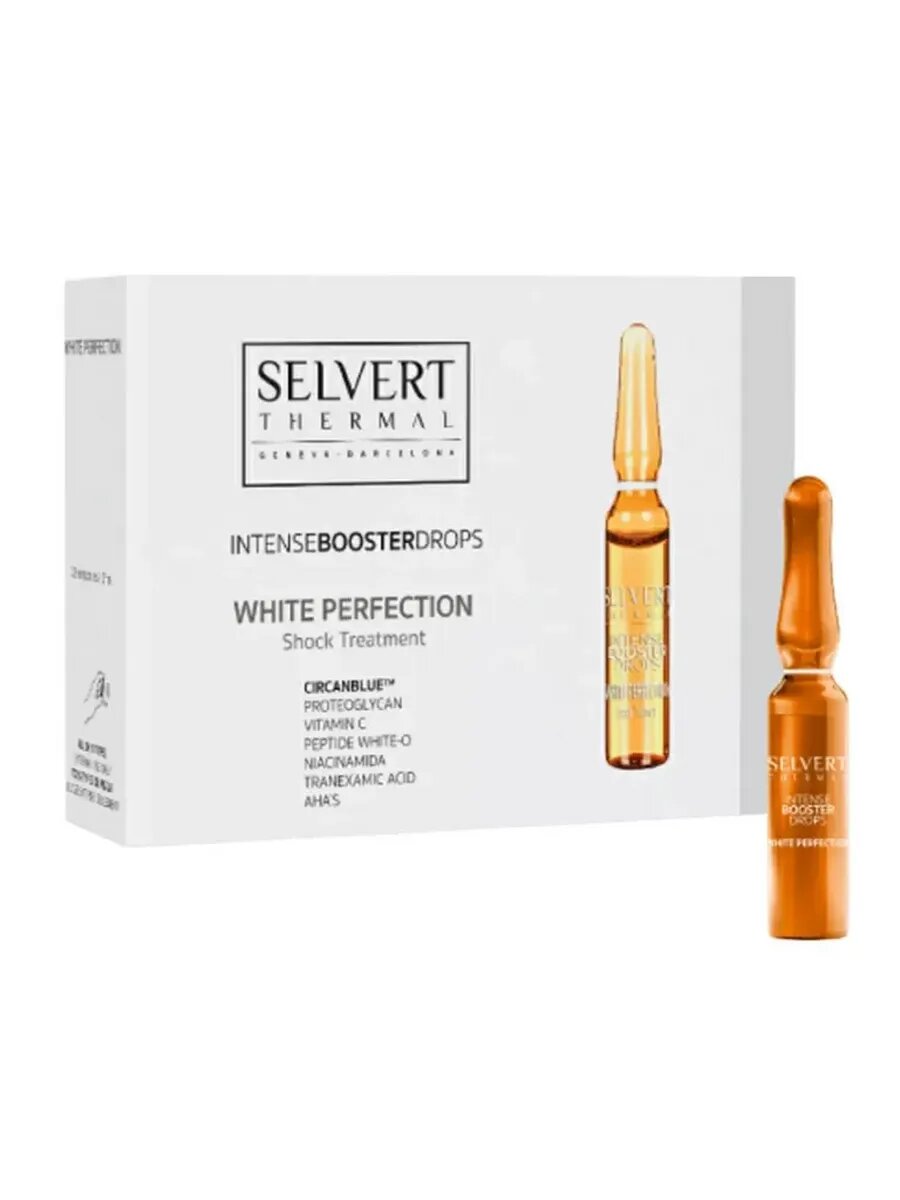Selvert Thermal Intense Booster Drops White Perfectio 10 шт х 2 мл