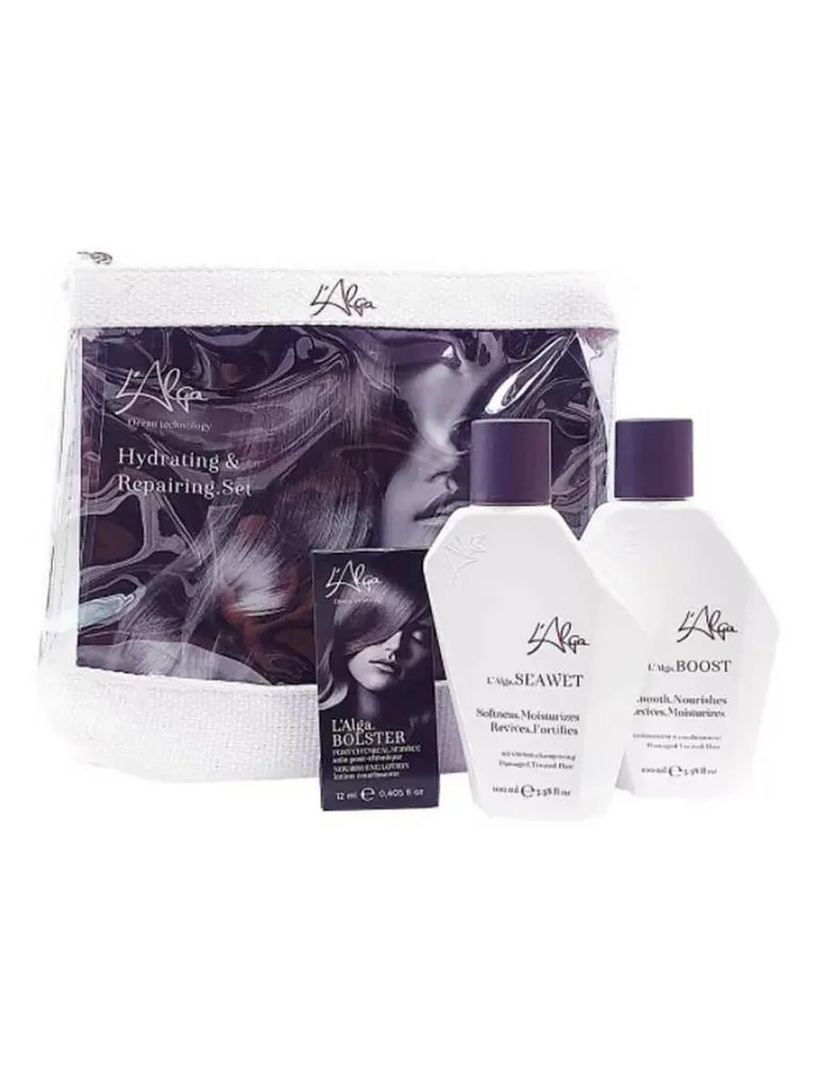 L'alga Hydrating And Repairing Set Дорожный набор «Ув 1 шт