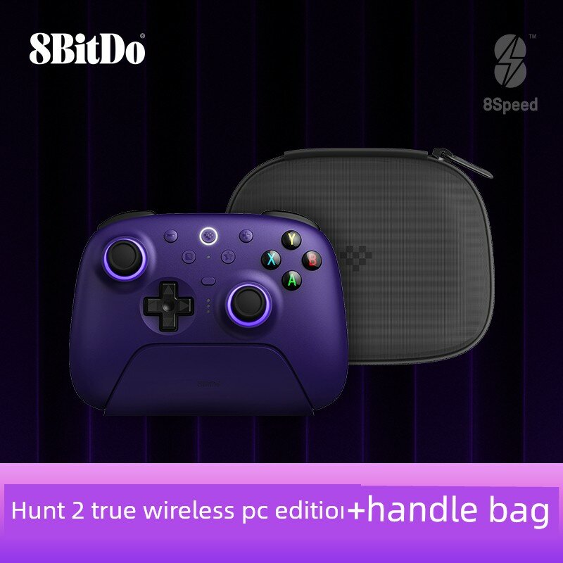 Беспроводной игровой контроллер 8BitDo Orion 2.4G с джойстиками на датчиках Холла и задними кнопками, зарядная