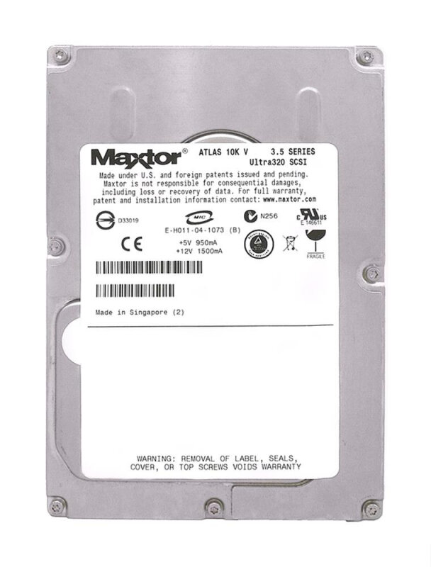 Жесткий диск Maxtor 8J073L0 73,4Gb U320SCSI 3.5" HDD
