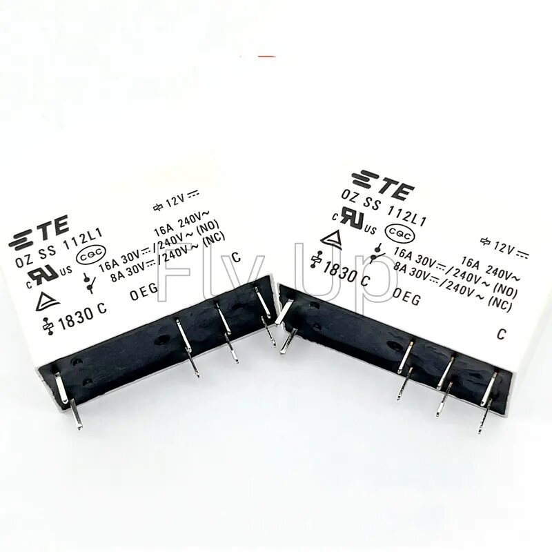 Реле TE TYCO OZ-SS-112L1 12VDC, 8 контактов, 16A, 5 шт.