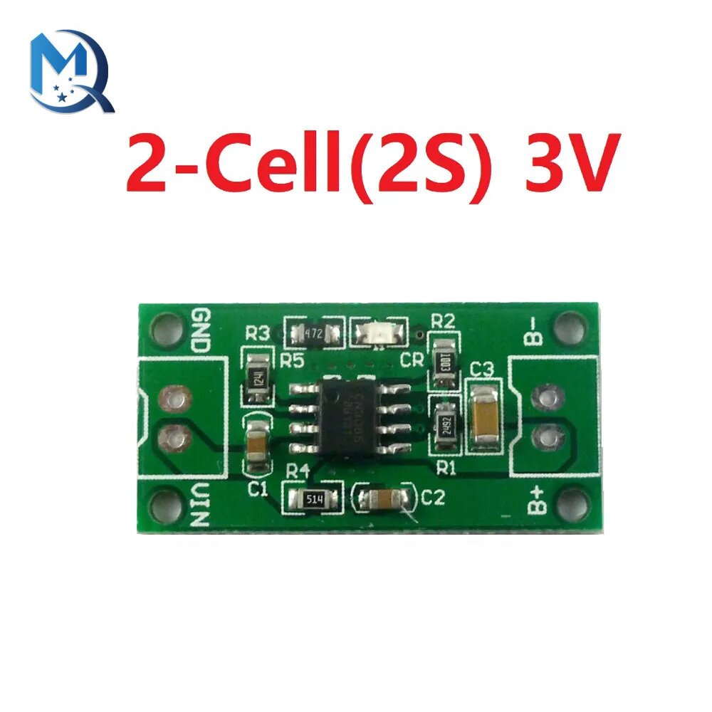 2S 3V 2-Cell Battery Protection Board