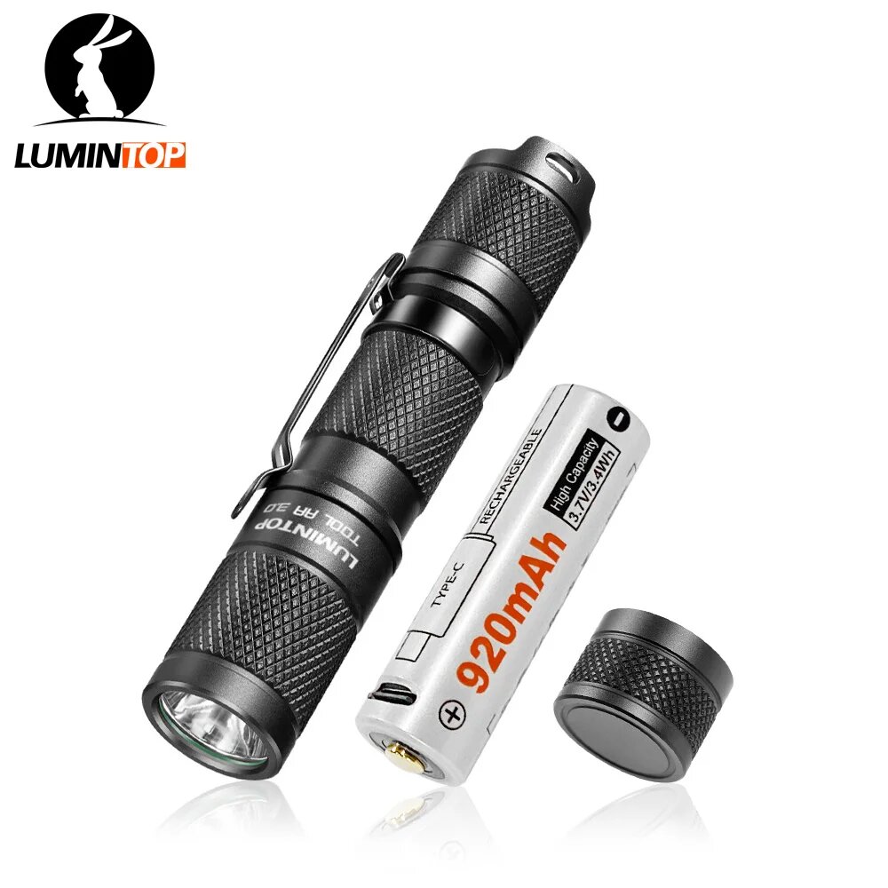 Lumintop TOOL AA 3.0 черный фонарик, Tool AA set