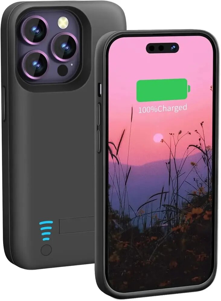 Чехол-аккумулятор для iPhone 14 Pro Max Power bank чехол для телефона Fraternize 6000мАч