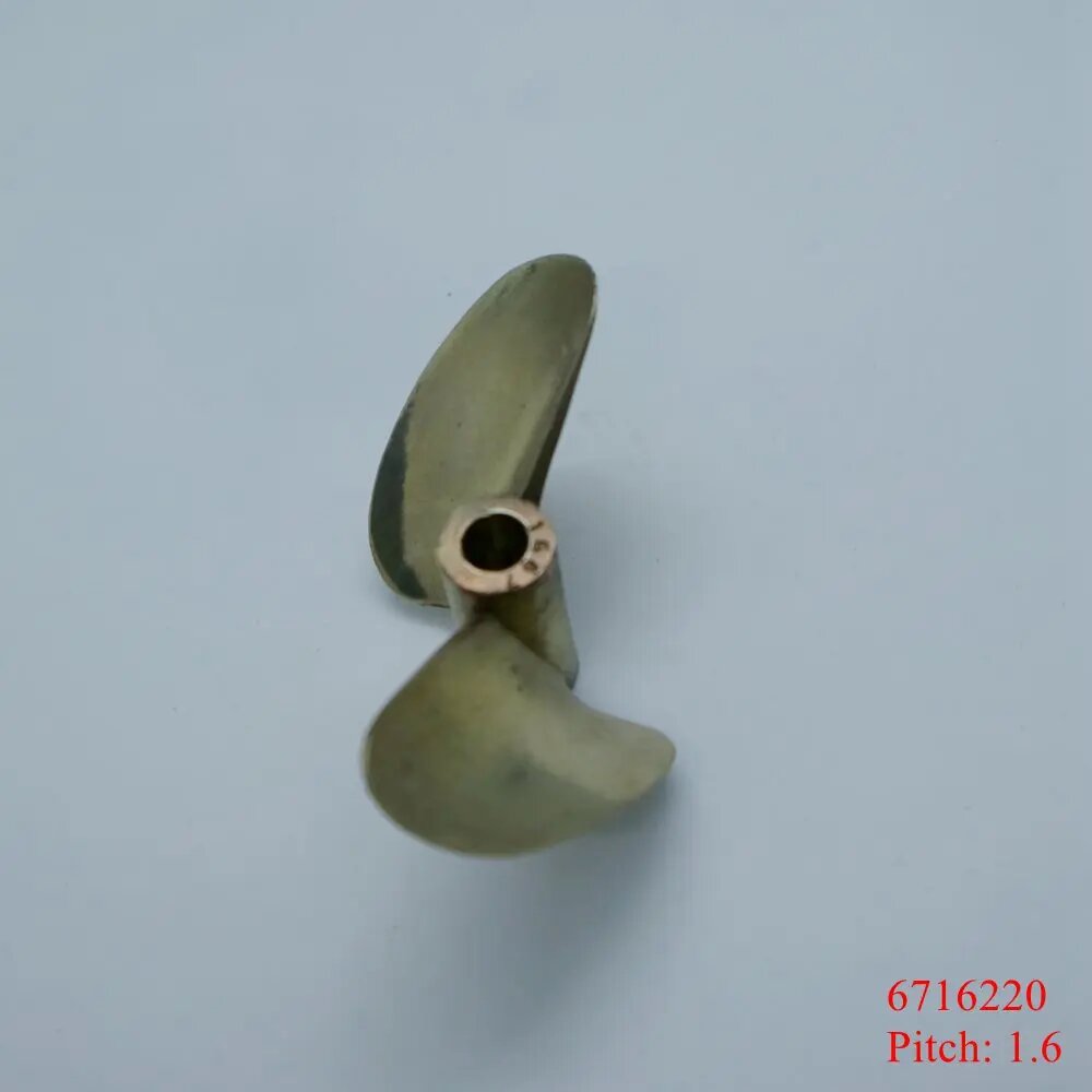 Медный пропеллер для лодки TFL, Dia6.35mm 67mm