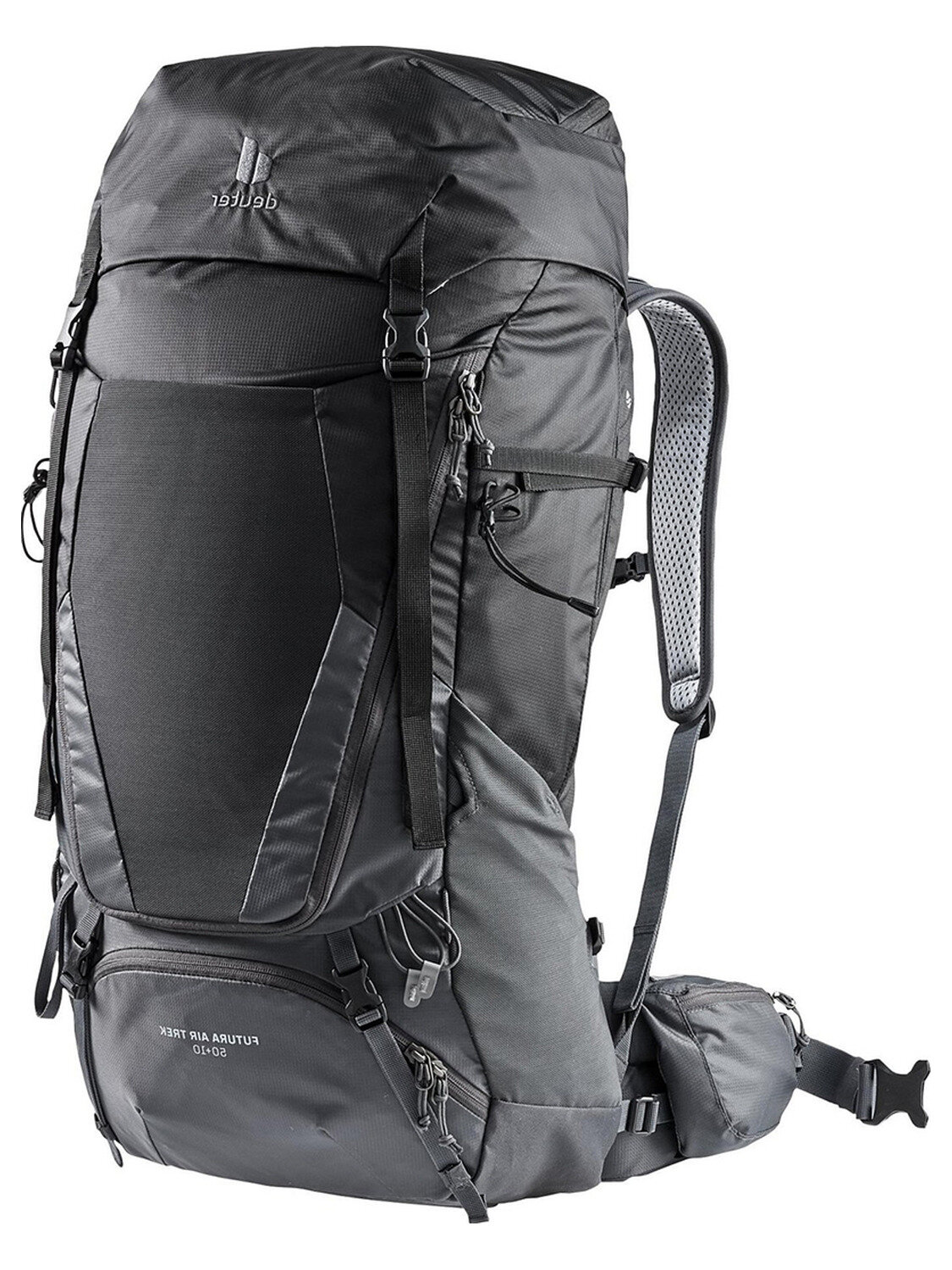 Рюкзак Deuter Futura Air Trek 50 + 10 Черный, для мужчин