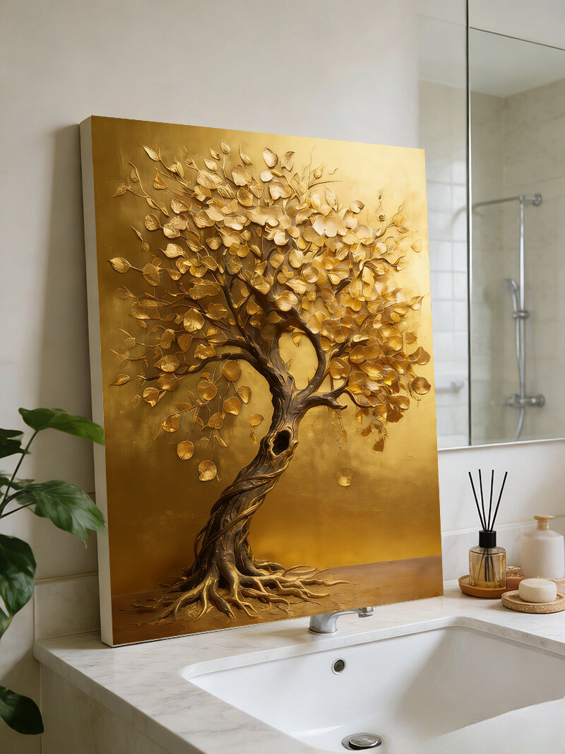 Картина на холсте "Древо жизни", 40х30 см