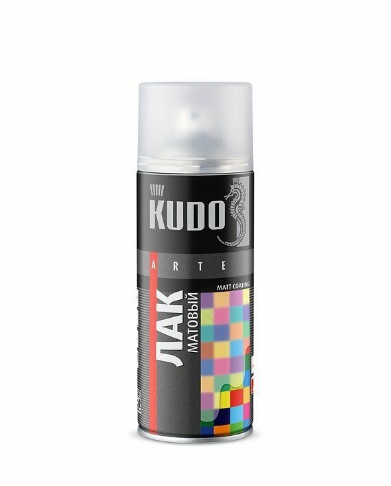 Лак акриловый матовый аэрозоль (KUDO) KU 9004 520мл