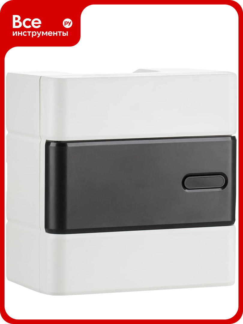 Навесной распределительный щит ЭРА ЩРН-П-06 Trend BOXS-06-p-s-t IP41 Б0052637