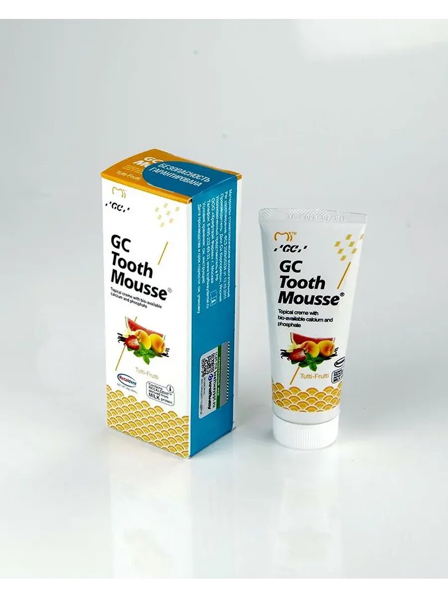 Зубной гель Tooth Mousse (Тусс Мусс), Мультифрукт