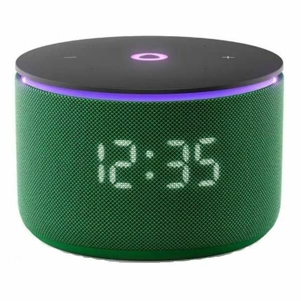 Умная колонка Яндекс Станция Мини 3 Про с Алисой Zigbee зеленая YNDX-00059GRN