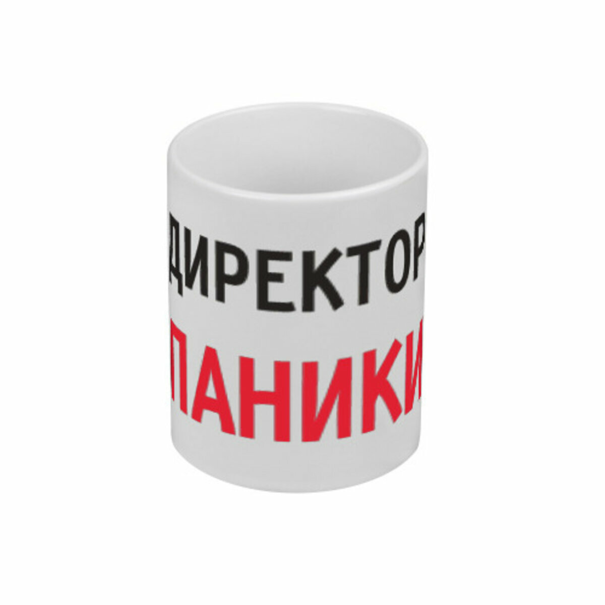 Кружка «Директор паники» (белый)