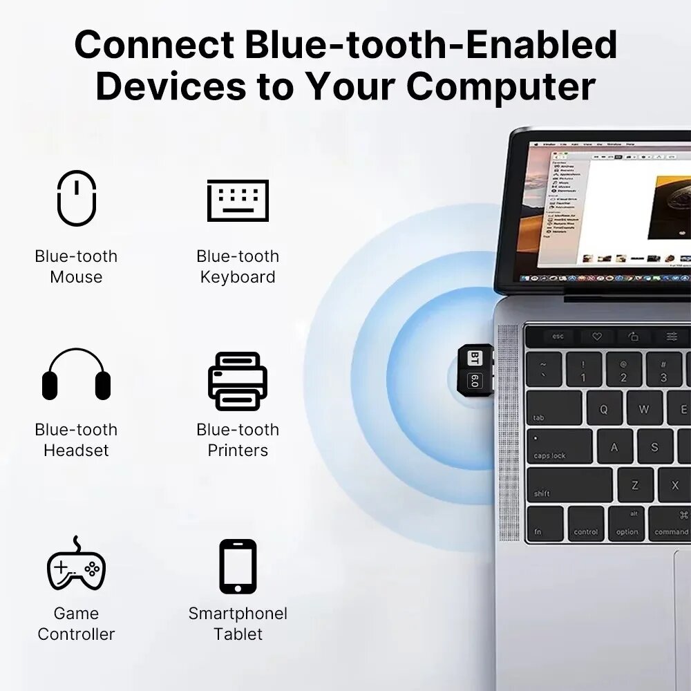 Bluetooth 5.4 USB адаптер BT5.4 — фото 1