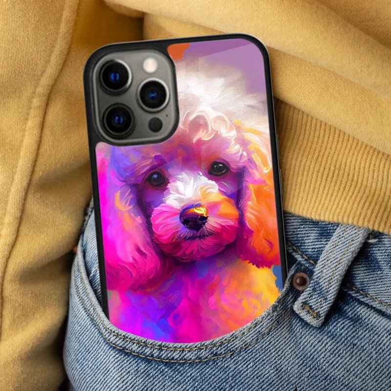 Чехол для iPhone 16 Pro, пудель, цвет CY0332182