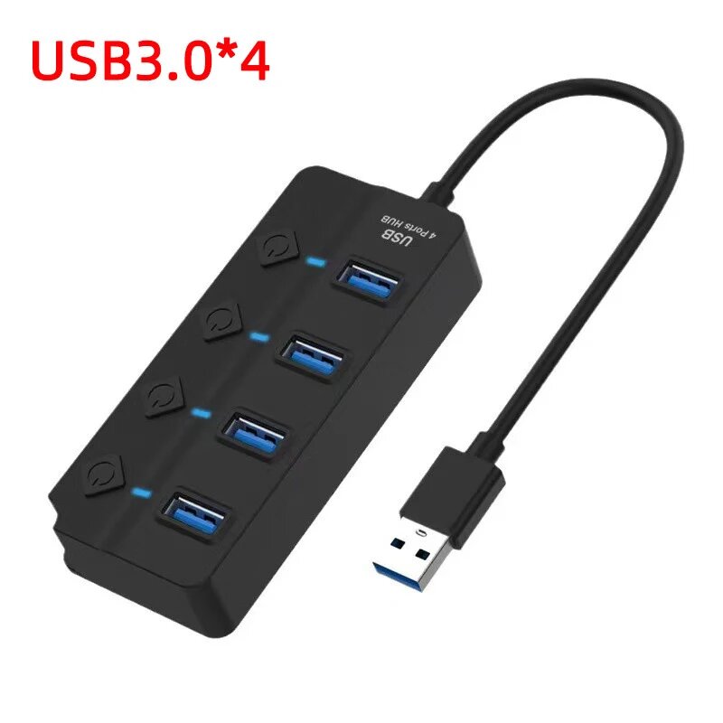 USB хаб SAFENH 4-в-1/7-в-1 4 slot