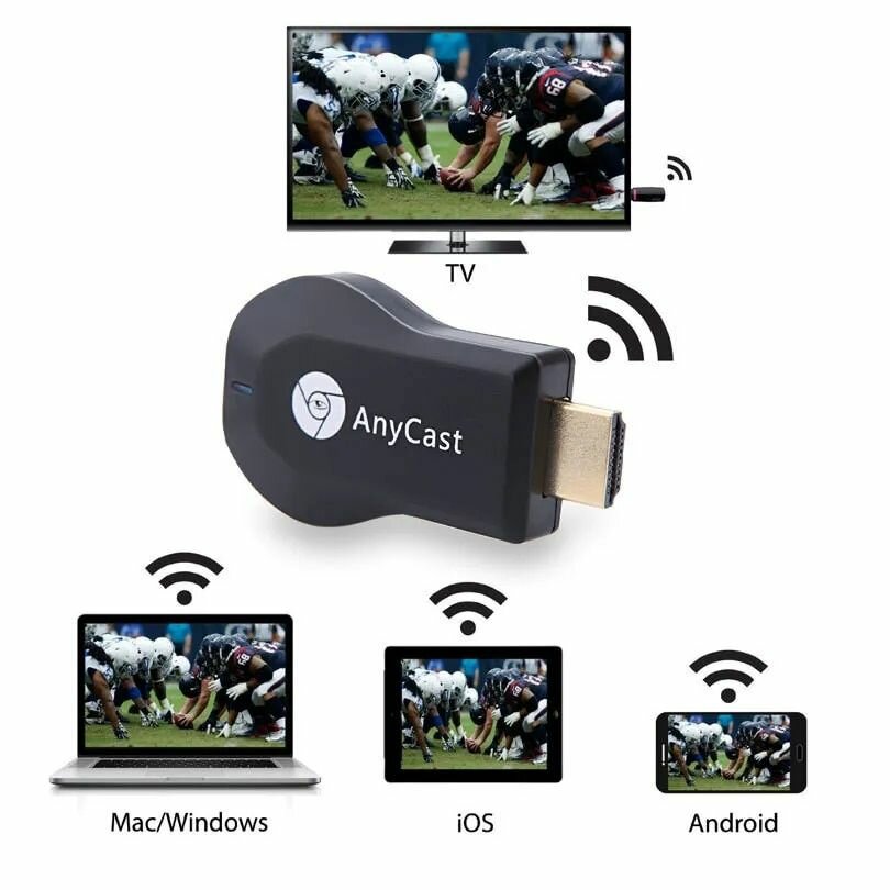 M2 Anycast HDMI-совместимый ТВ-приемник HD 1080P Miracast DLNA Airplay Wi-Fi дисплей приемник трансляция экрана стриминг-приемник