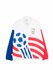 Парка adidas, размер XL, белый,