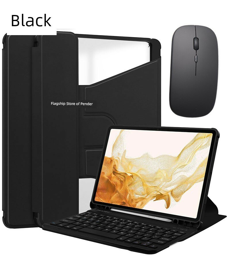 Подходит для защитного чехла для планшета Lenovo Tab M11 с отделением для пера, Bluetooth-клавиатурой, тачпадом, мышью,