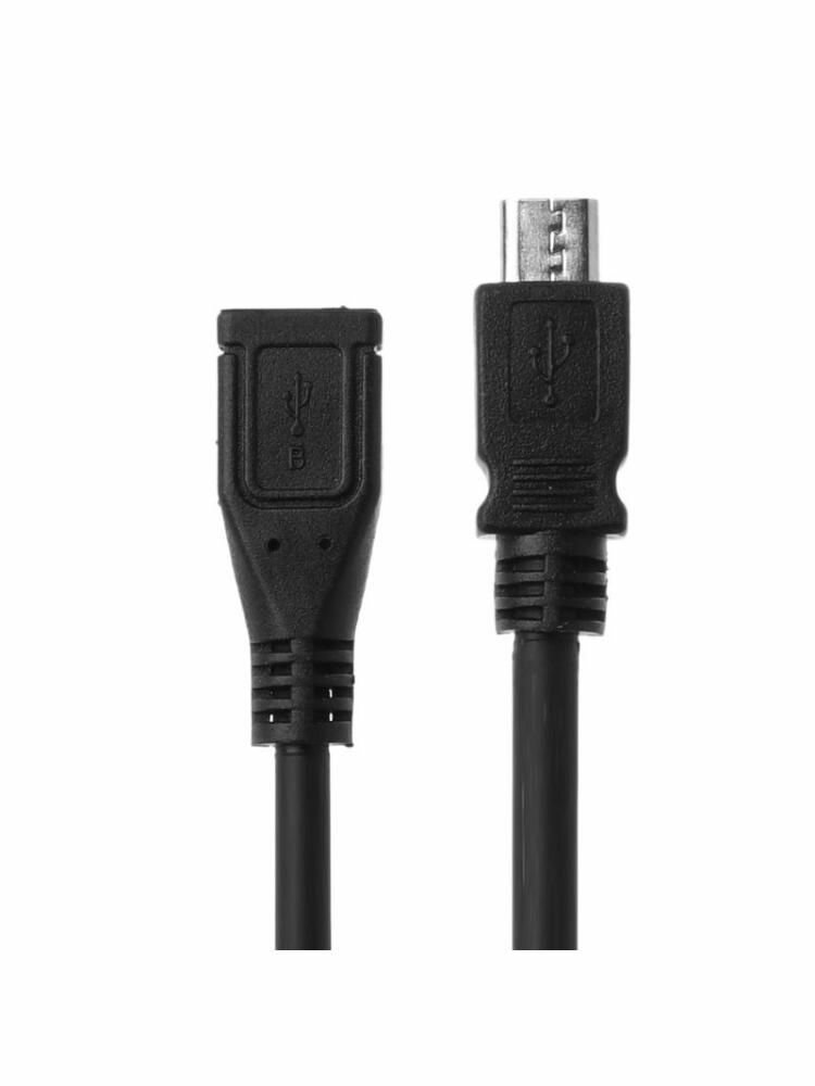 Удлинительный кабель для синхронизации данных Micro USB с разъемом мама-папа для мобильного телефона, планшета
