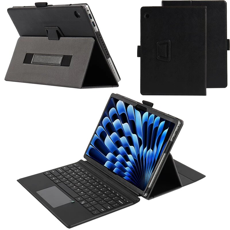Minfeng чехол для планшета Lenovo Ideapad S130 13 дюймов с задней складной подставкой ручная поддержка черный магнитная