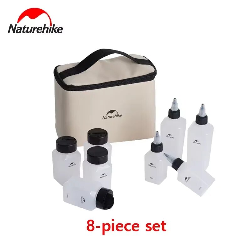 Naturehike набор бутылок для специй, 8 шт, цвет M