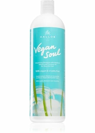 Шампунь для волос Kallos Vegan Soul Volumizing, 1000 мл