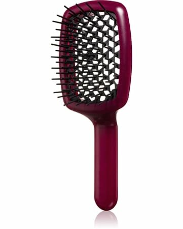 Расческа Janeke Curvy M Vented Brush, черный, 21 x 8,5 x 4 см